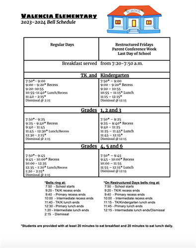 Valencia Elementary School - Principal's Page
